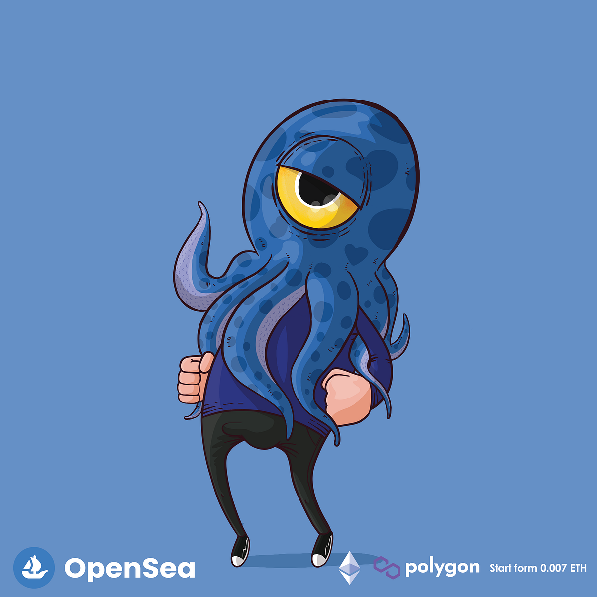 Squid head - iPuu Andor - Medium