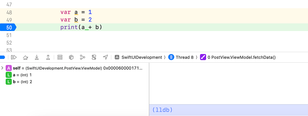 Debugging in Xcode. 1. What’s a breakpoint? | by Htet Moe Phyu | Jan ...