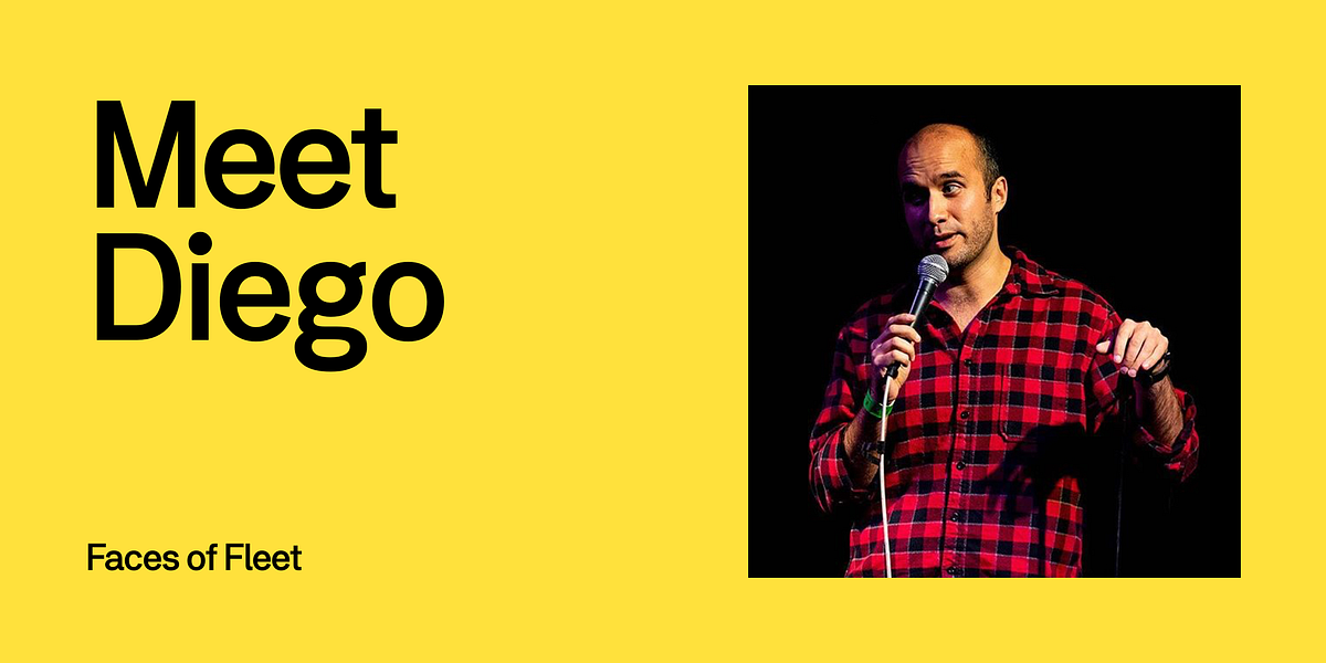 Faces of Fleet — Meet Diego. Diego speaks three languages, has two ...
