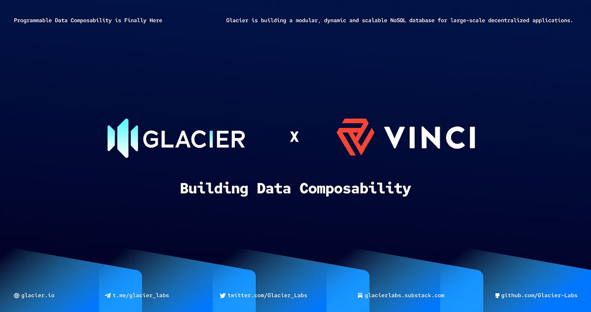 Glacier Network Partners With Vinci Protocol for Diverse Data Composability | by Glacier Network ...