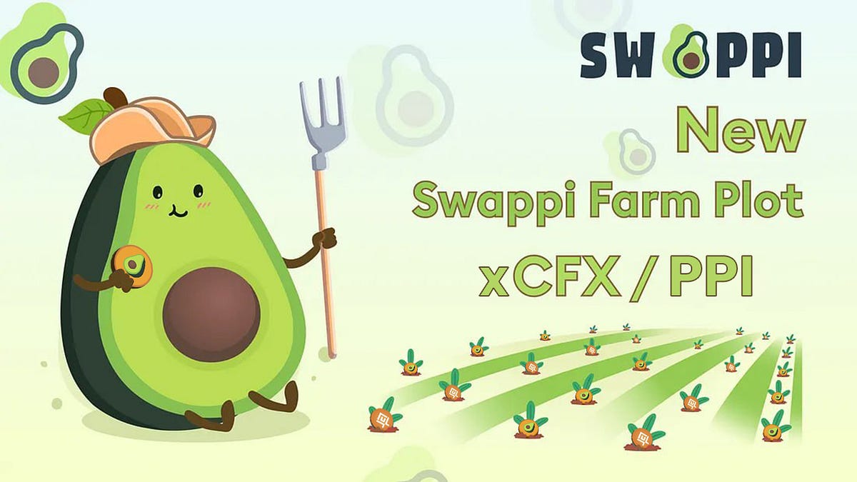 Swappi to Add New PPI/xCFX LP Farm Plot | by Swappi DEX | Medium