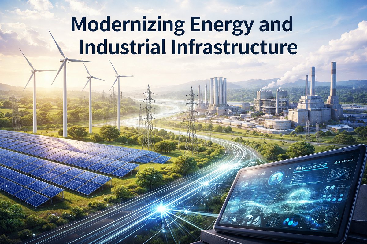 Modernizing Energy and Industrial Infrastructure | by Katie Sheline ...