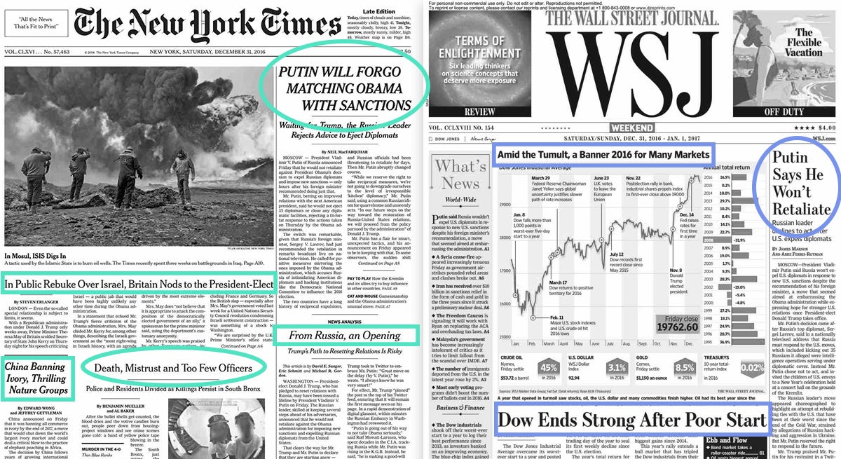 Explore the Headlines of 2016. 2016 was a big year for headlines in ...