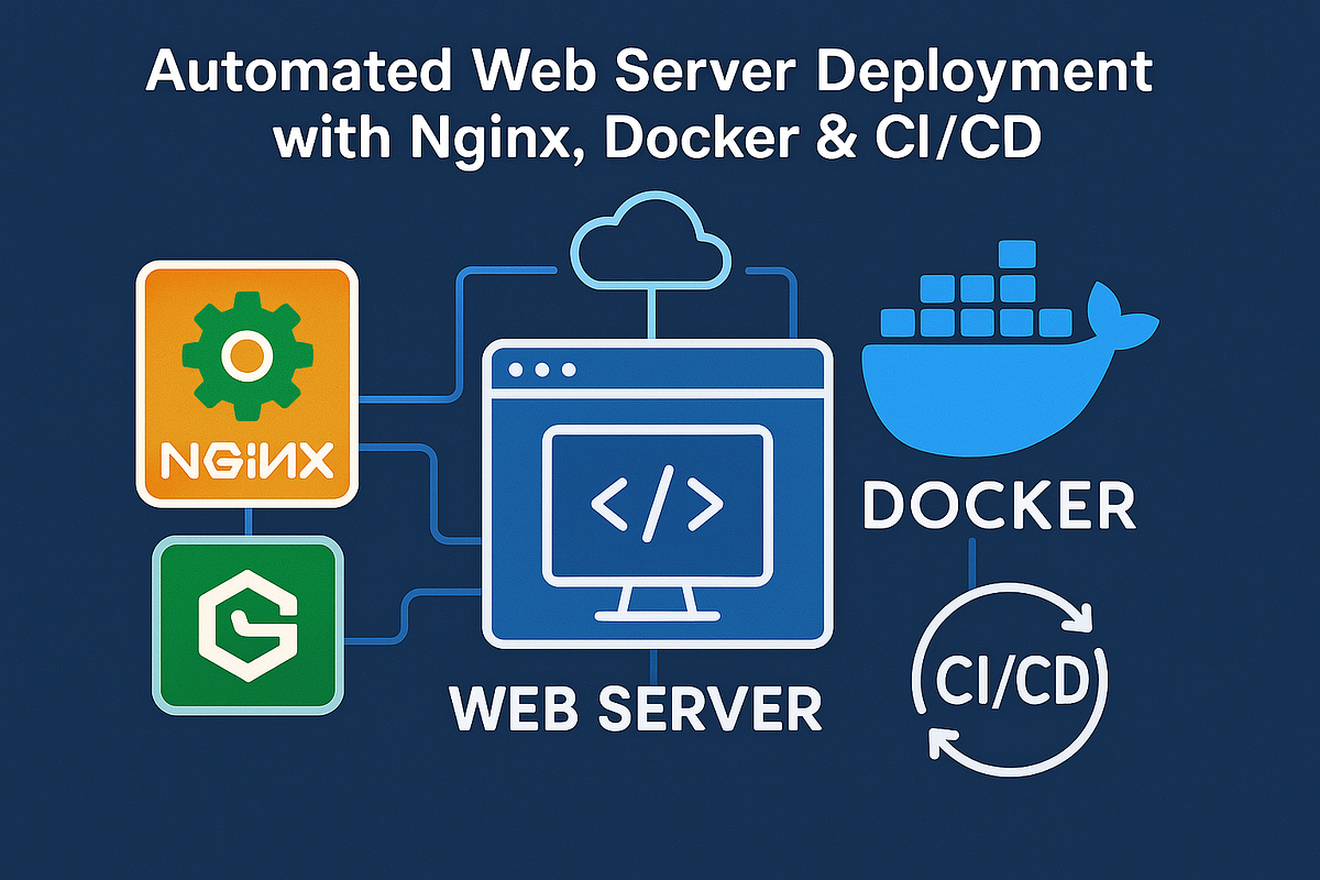 Automated Web Server Deployment with Nginx, Docker & CI/CD | by Suyogpatil | Medium