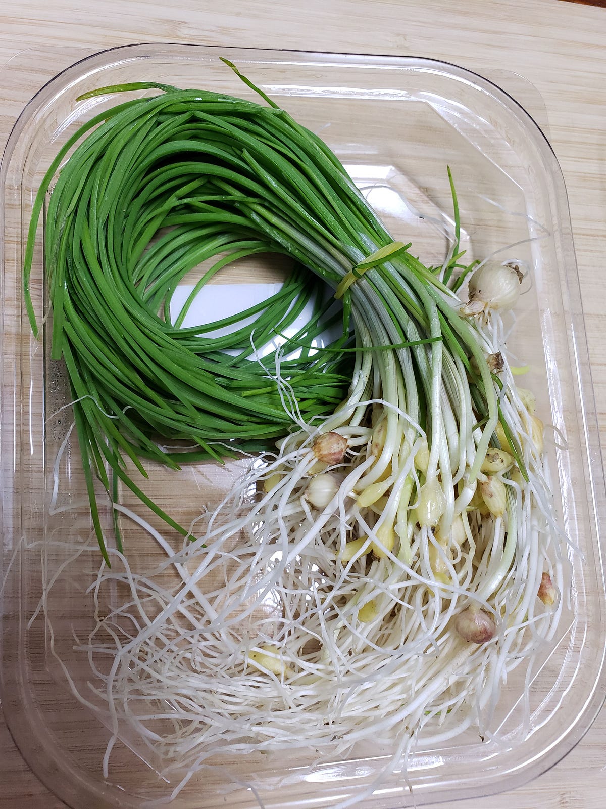 Korean Wild Chives, Dallae (달래). Korea never ceases to surprise me ...