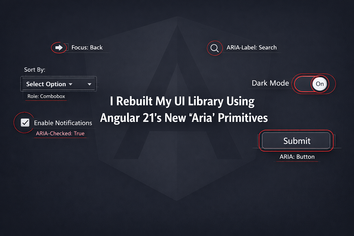 I Rebuilt My UI Library Using Angular 21’s New “Aria” Primitives | by ...