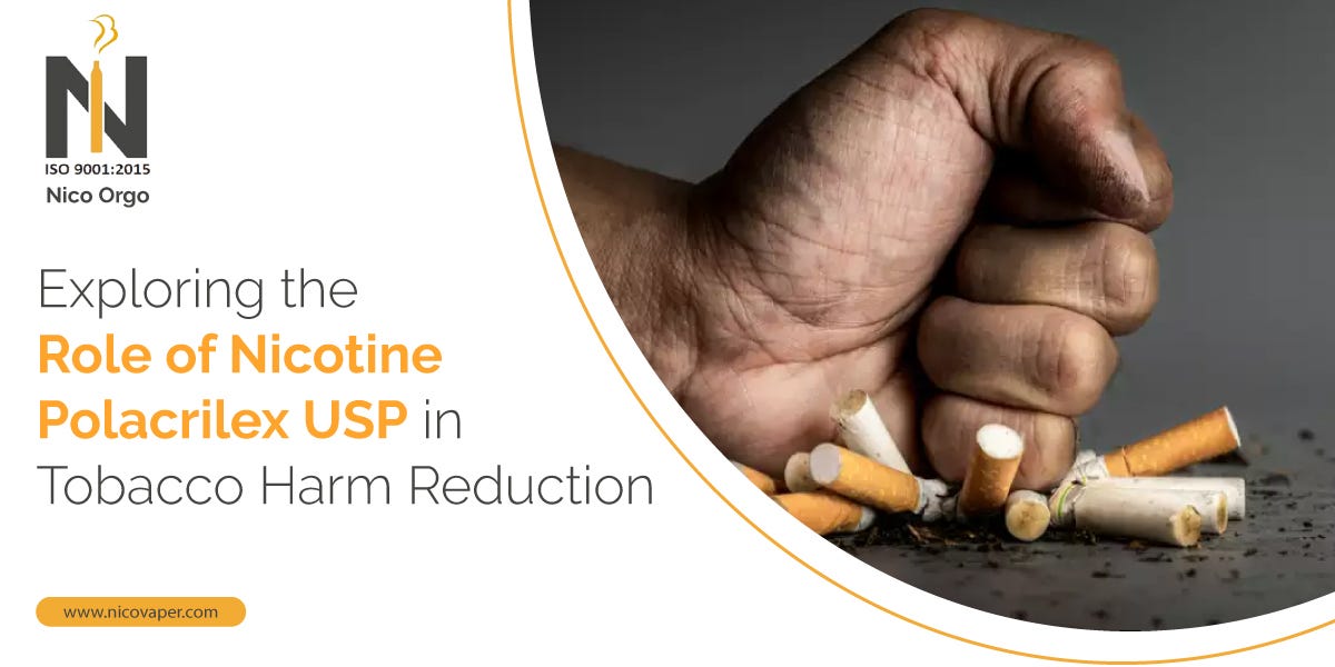 Exploring the Role of Nicotine Polacrilex USP in Tobacco Harm Reduction ...