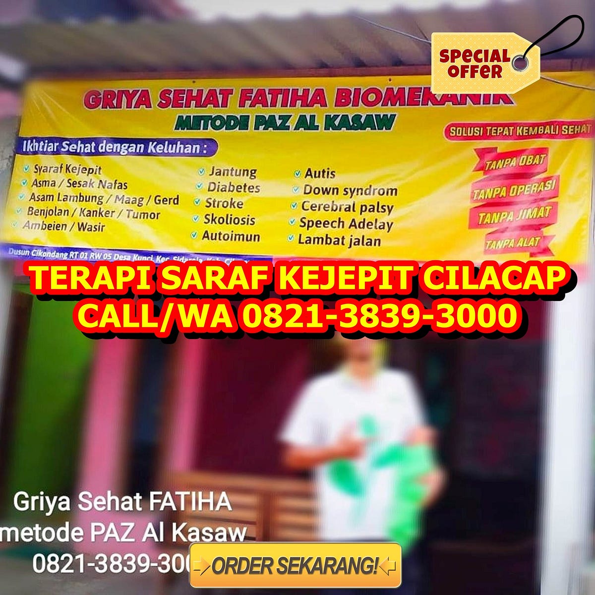 TANPA OBAT! 0821–3839–3000 Terapi Saraf Kejepit Cilacap | by Tempatterapisarafkejepit | Medium