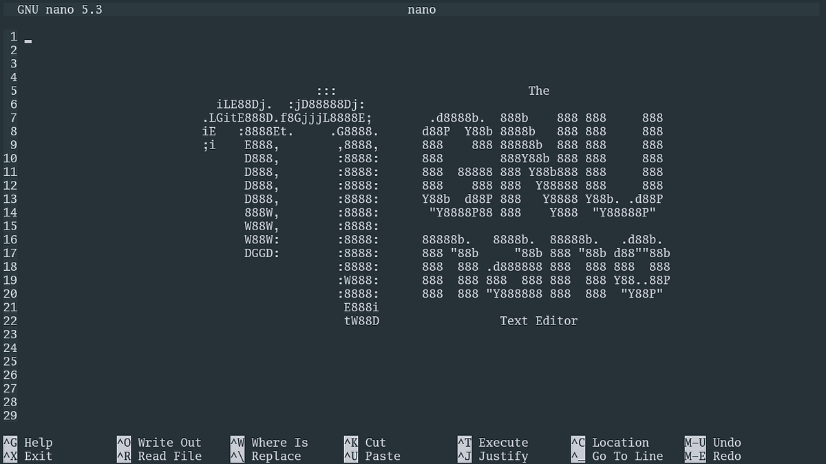 Cara Instalasi dan Menggunakan GNU Nano Text Editor | by WestCoder | Medium