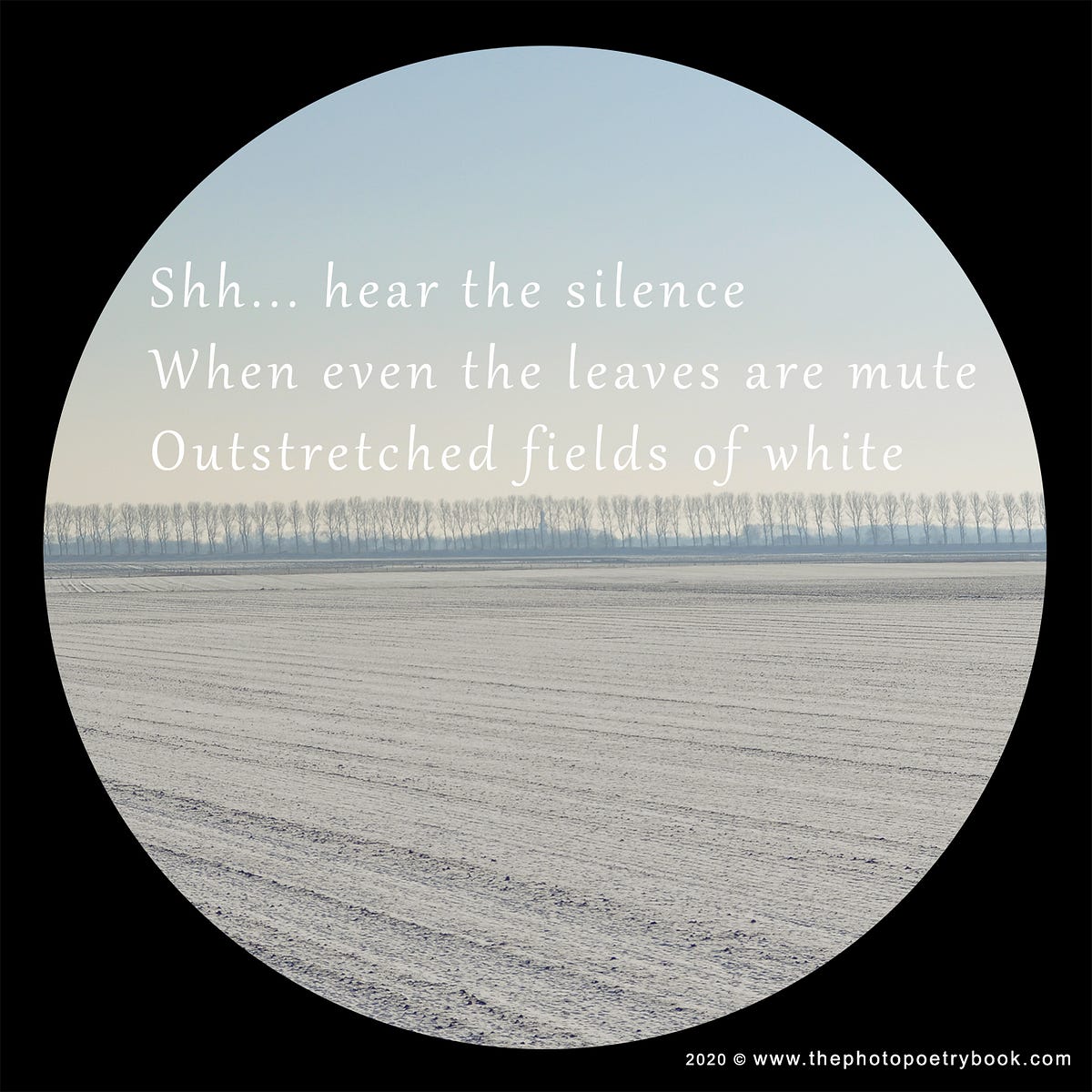 Silence — A PhotoHaiku. Shh… hear the silence When even the… | by ...