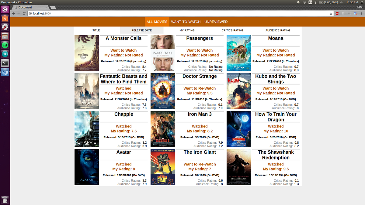 Smart Movie Tracking. I’m a big fan of movies. There is… | by Sara ...