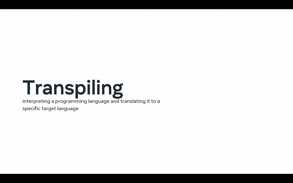 what is a transpiler and the usage of Babel | by biswajit panda | Medium