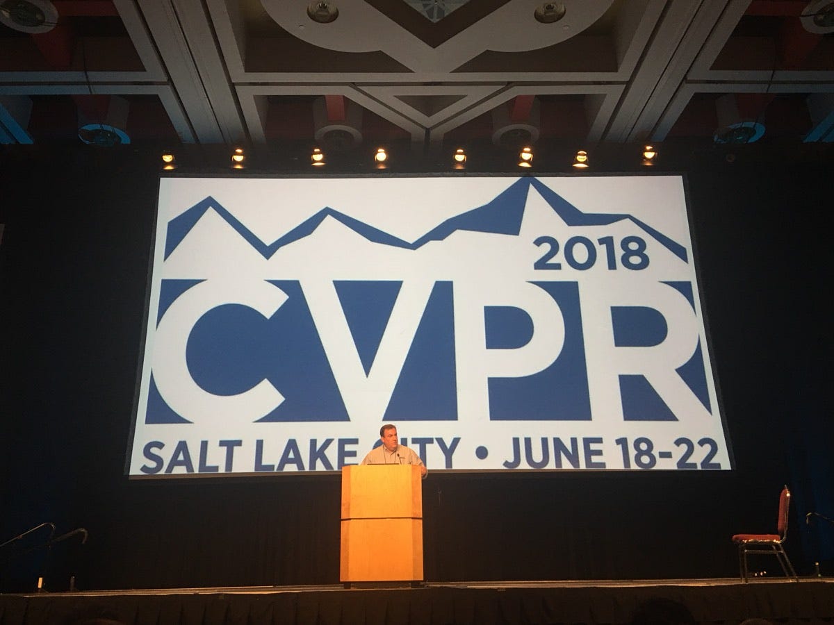 CVPR 2018 Kicks Off; Best Papers Announced | by Synced | SyncedReview | Medium