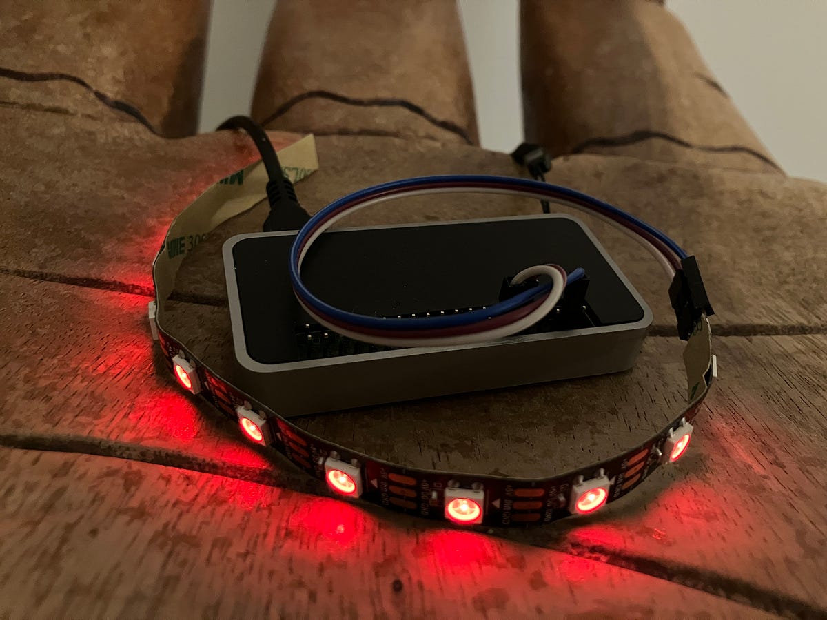 Manage Neopixel Leds With A Flask Web Control Panel Running On A Raspberry Pi By Russell