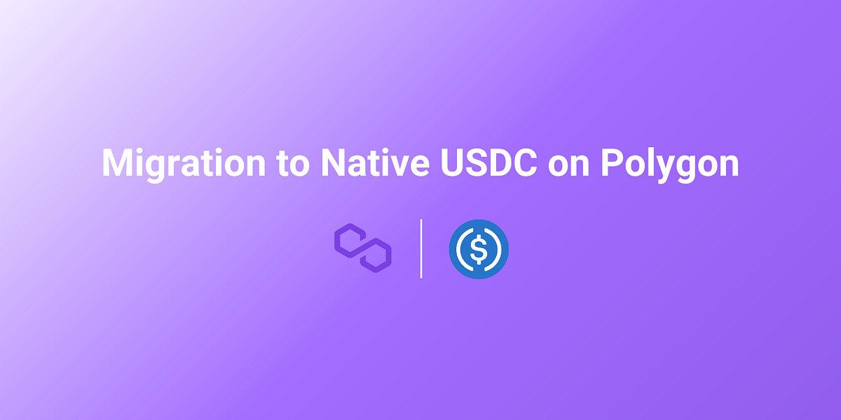 We’re Migrating To The Native USDC-POLY Token! | by Jody Lo | Paytrie | Medium