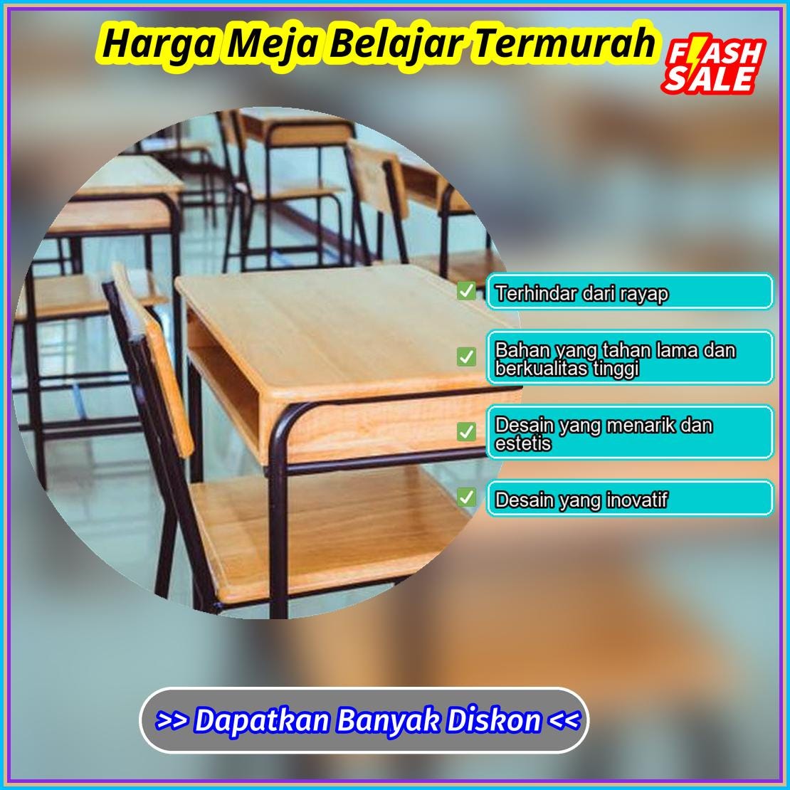 Harga Meja Belajar Termurah - Kursikuliahchitose - Medium