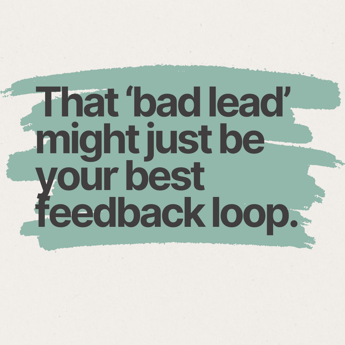 The Psychology of Bad Leads. Why “low intent” might be telling you… | by Mel Dawes | Jun, 2025 ...