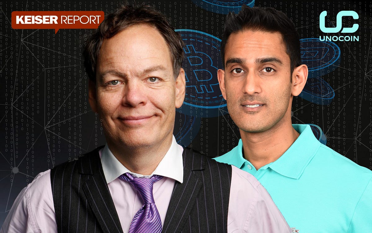 A Conversation with Max Keiser about cryptocurrencies | Unocoin’s Blog