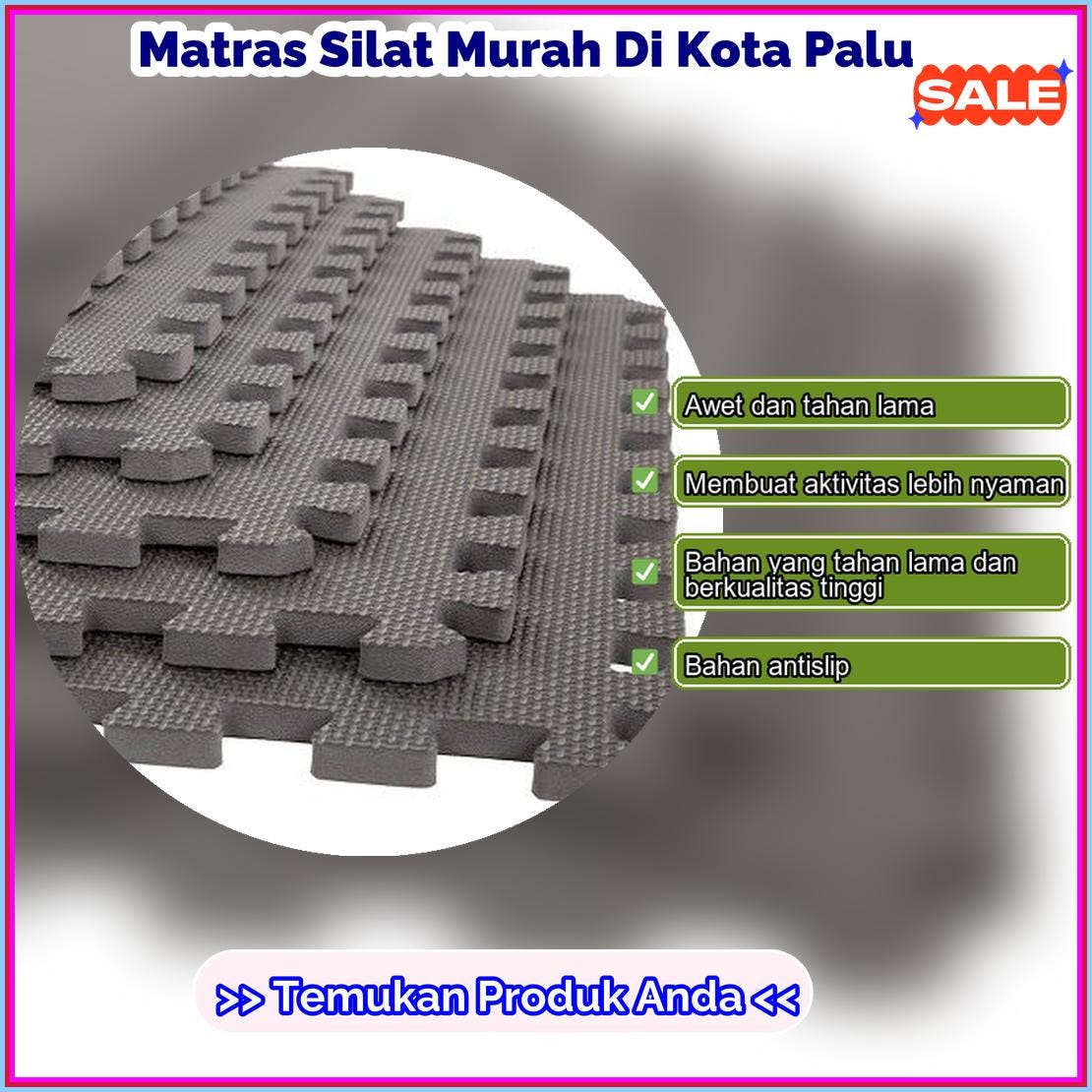Matras Silat Murah Di Kota Palu - Matras Pabrik - Medium