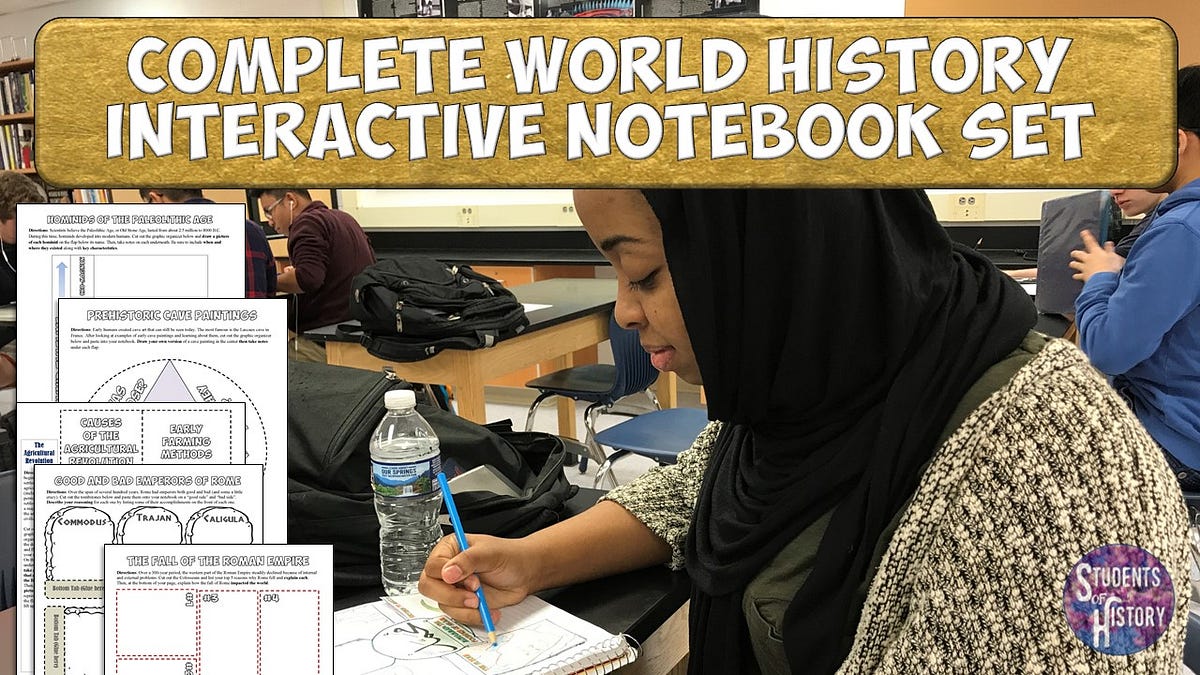 World History Interactive Notebook Curriculum | by Students of History ...