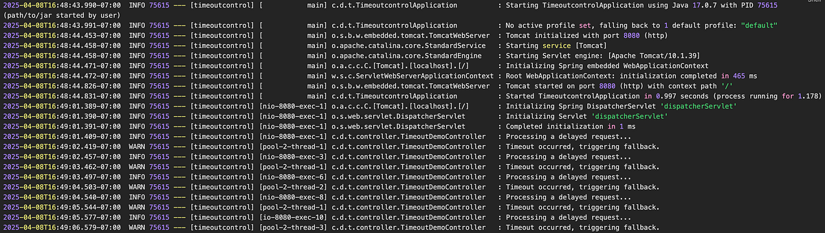 Making Spring Boot Services Fail-Safe with Resilience4j Timeout Handling | by Hui | Medium