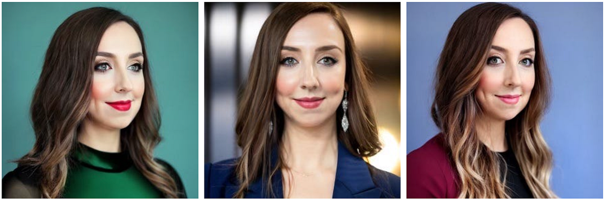 I used AI to generate professional headshots and the results are ...