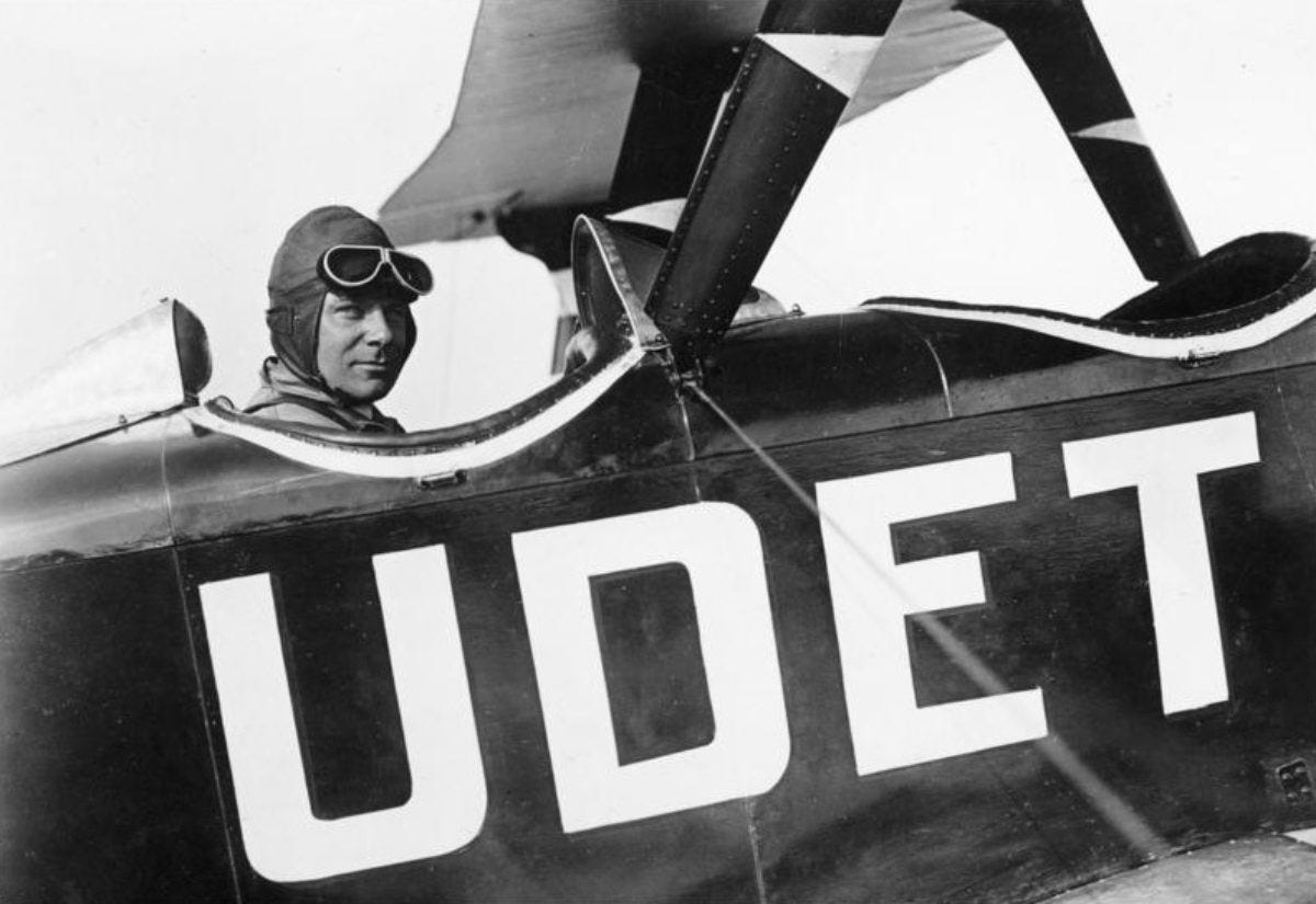 The tragic life of a great German WW1 flying ace: Ernst Udet | by ...