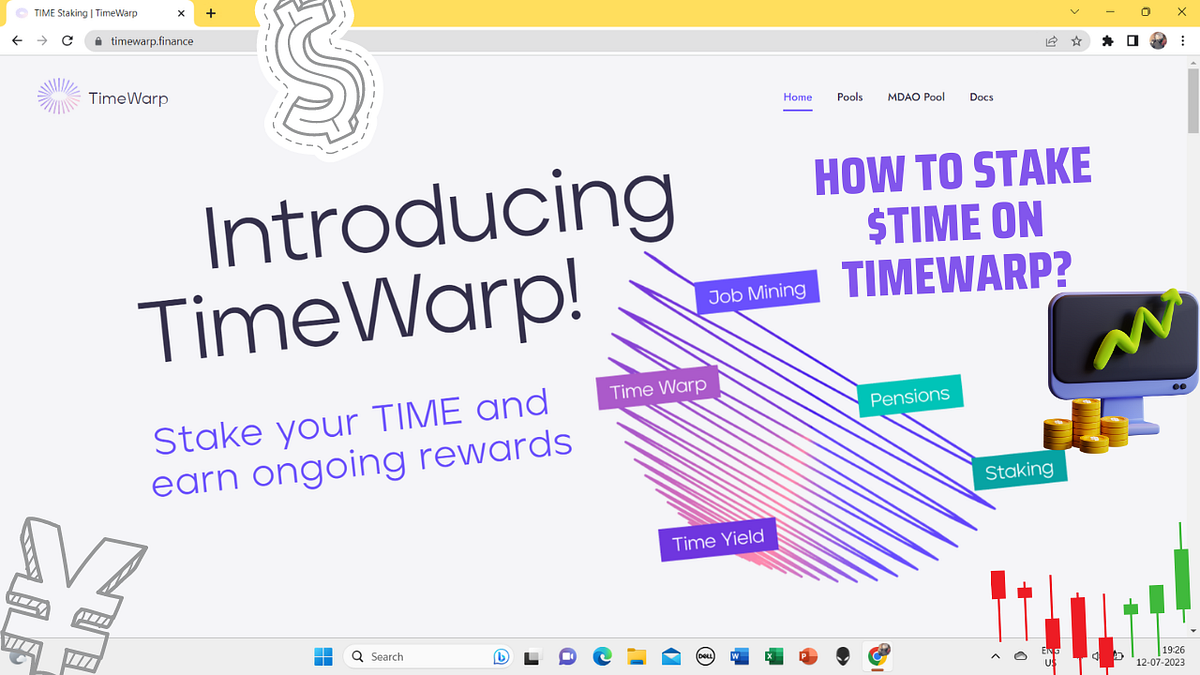How to Stake $TIME on TimeWarp?. TimeWarp is a decentralized staking ...