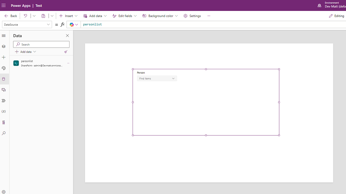 Powerapps Combobox Set Defaultselecteditem As Current User Matt Woodhall Medium