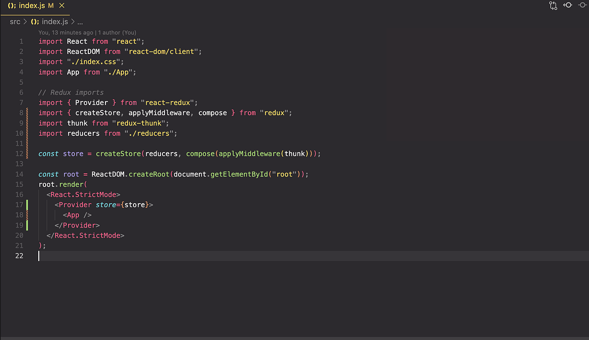 react-redux setup simplified. Introduction: | by Nwagu Chima Michael | Medium