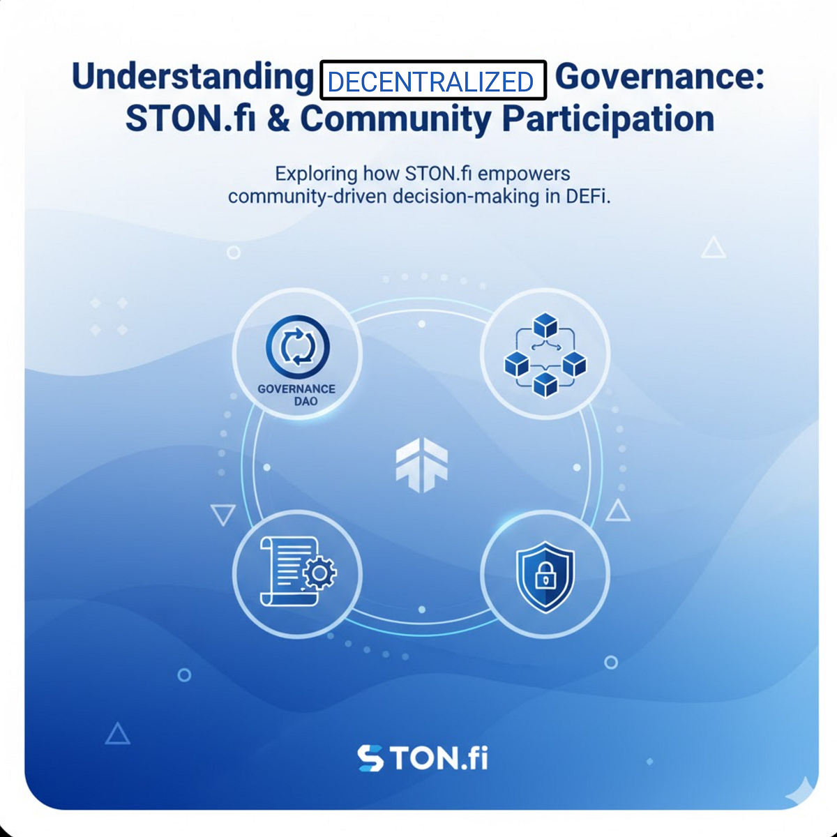 UNDERSTANDING DECENTRALIZED GOVERNANCE: STON.FI AND COMMUNITY ...