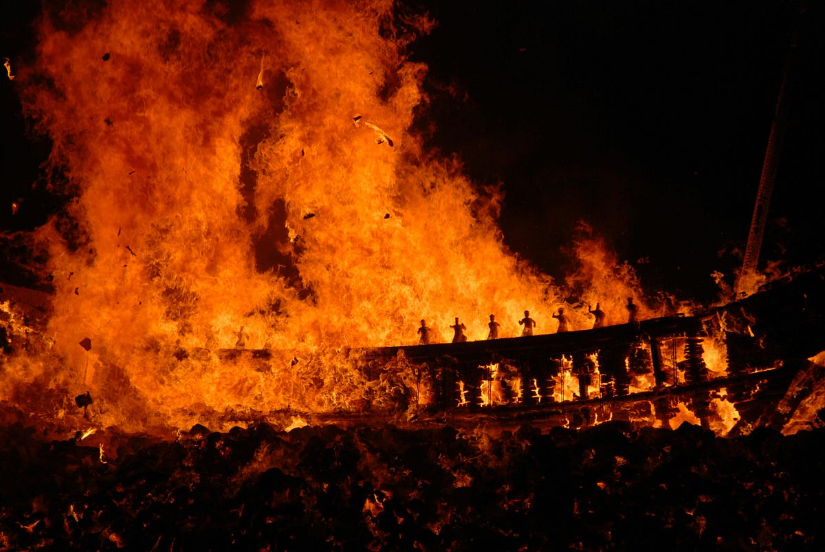 Fire Sail. A Blazing Tale of the High Seas | by The Rack | Sep, 2025 ...
