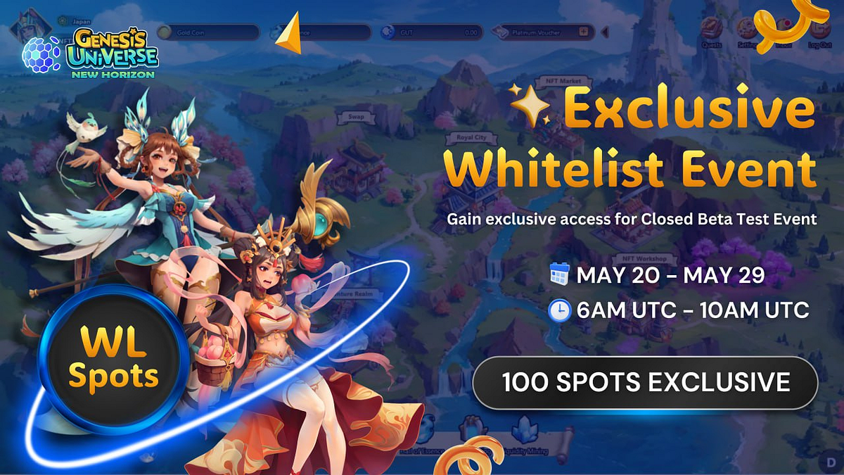 Embark on an Epic Journey with Genesis Universe: New Horizon Exclusive Whitelist Event | by ...