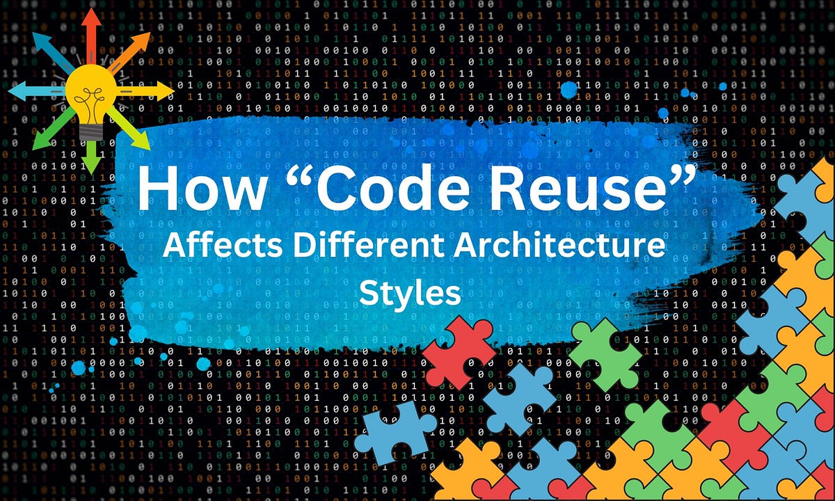 How “Code Reuse” Affects Different Architecture Styles | by Ashan Fernando | Bits and Pieces