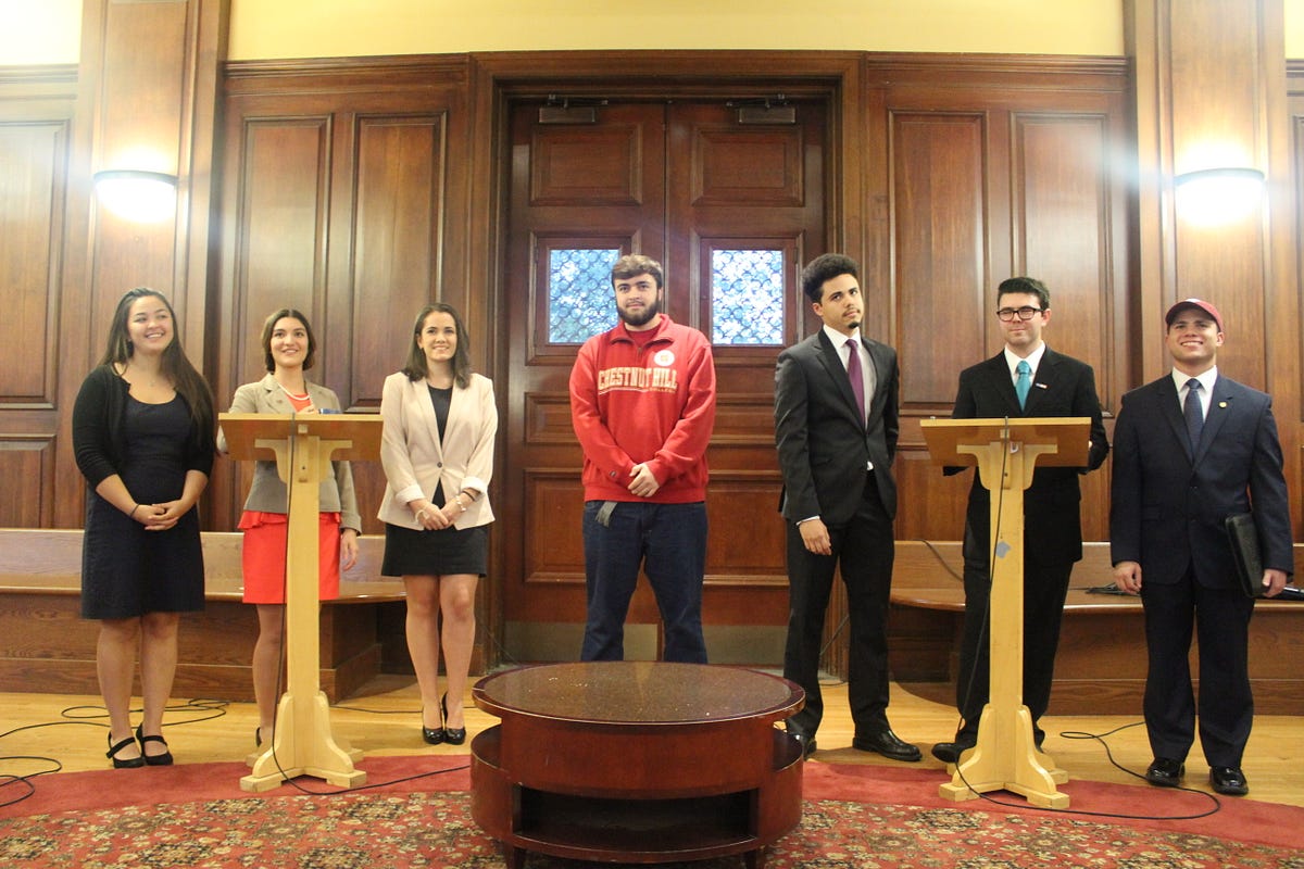 SPSA Hosts Mock Debates. by Stephanie Brogna ‘20 | by The Griffin | The ...