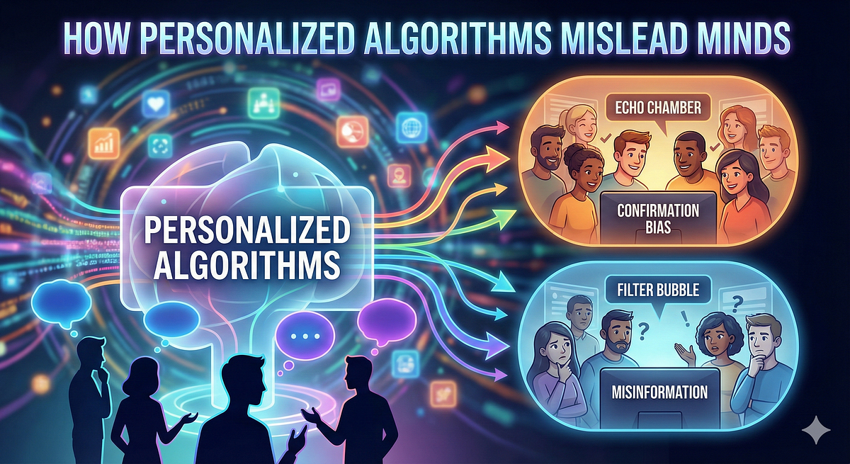 “How Algorithms Quietly Mislead Minds” | Medium