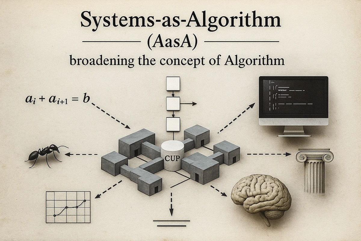 Systems-as-Algorithm (SasA) — broadening the concept of Algorithm | by ...