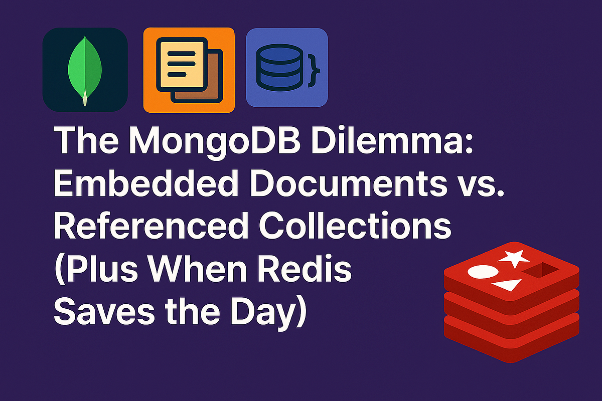 The MongoDB Dilemma: Embedded Documents vs. Referenced Collections ...