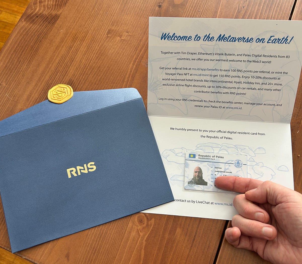 My Palau ID Finally Arrived!. Here are the exchanges I have been… | by ...