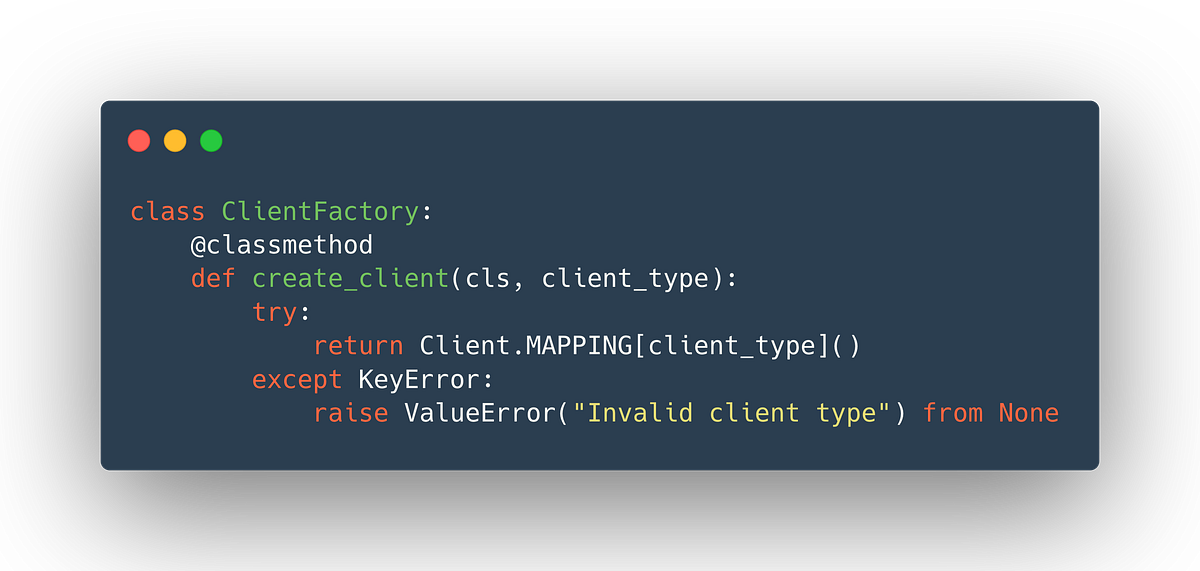 Mastering Python: Leveraging Factory Method Design Pattern for Clean and Scalable Code | by ...