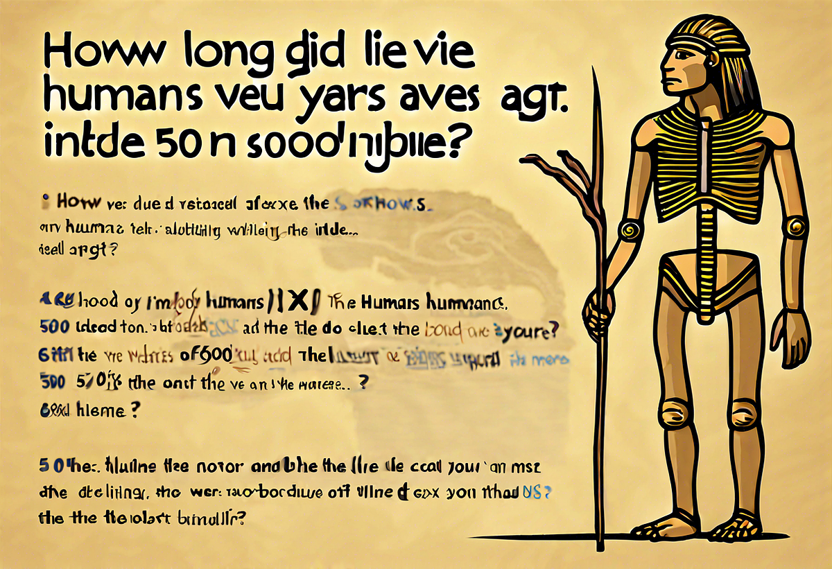 How Long Did Humans Live 5000 Years Ago? | by Health Secrets | Medium