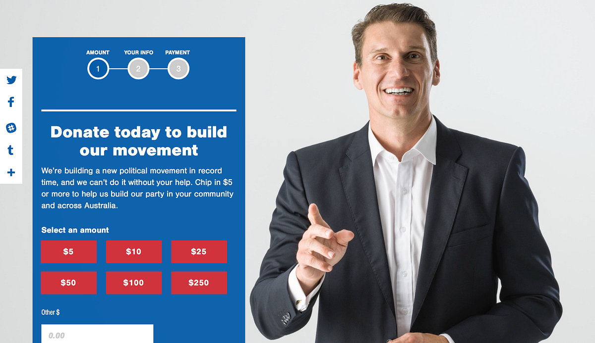 Australian Conservatives set a record fundraising pace by… focusing on ...