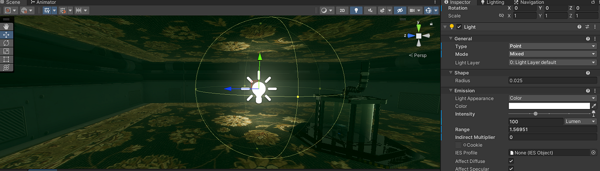 Indirect Multiplier for Lights in Unity | by Jerrod Molnar | Medium