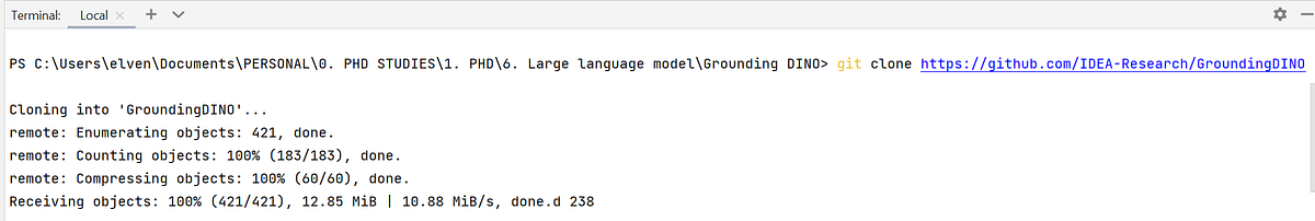 How to install Grounding DINO in step-by-step in Pycharm and Raspberry ...