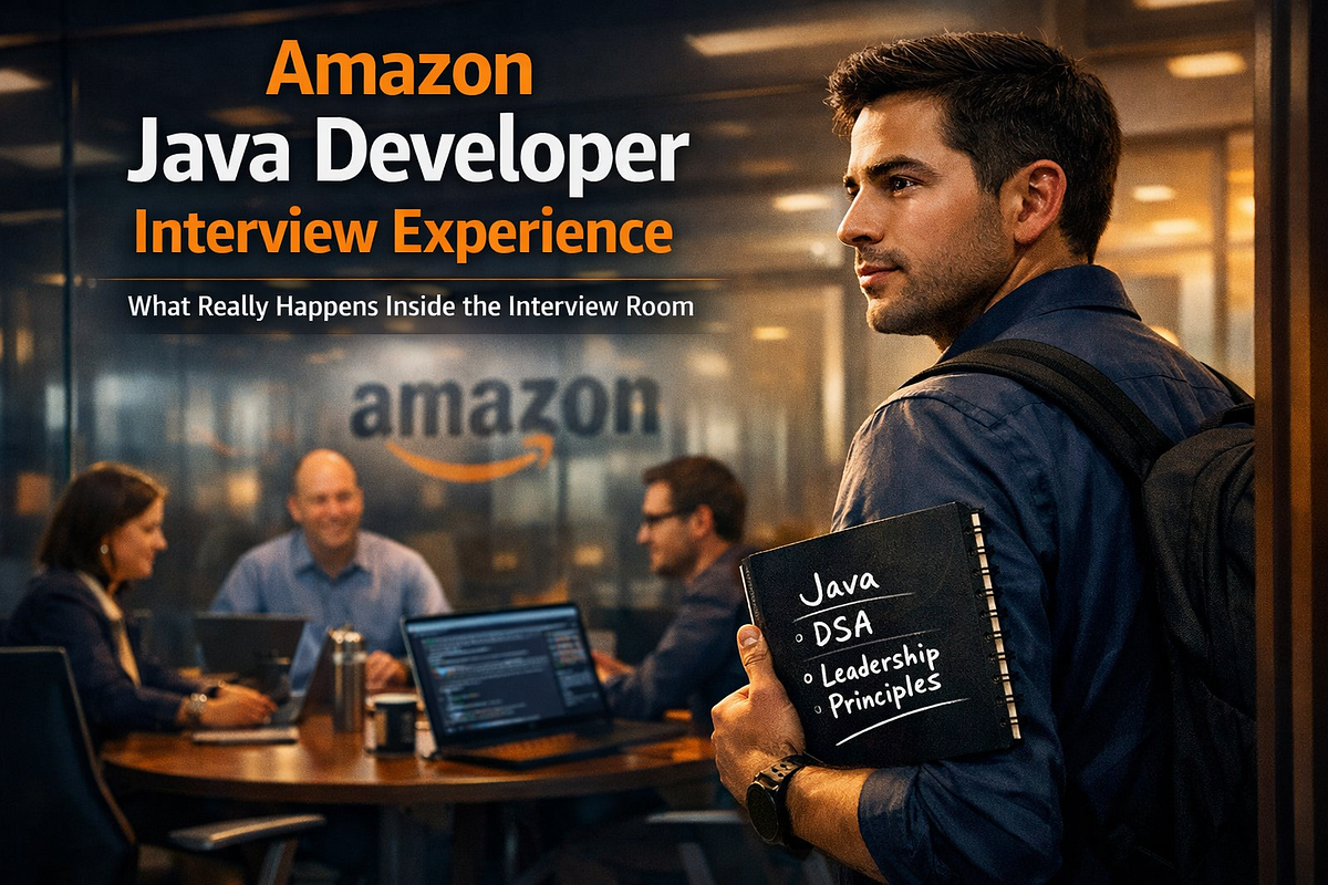 Amazon JAVA Developer Interview Experience | by Shanu Reddy | Stackademic