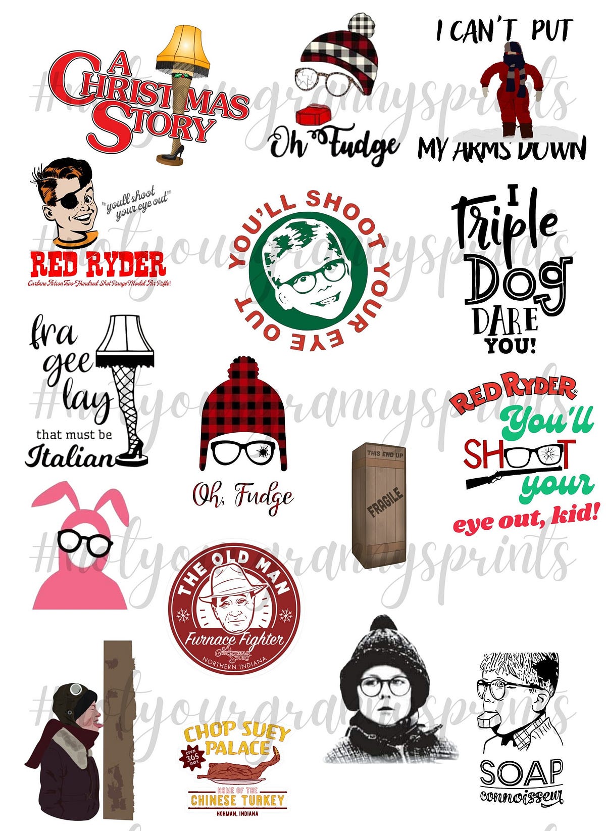 A Christmas Story PNG Digital Download | by Misty Priest | Jul, 2024 ...