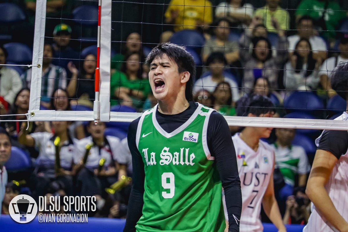 Green Spikers down UST in four, earn second place tiebreaker with NU ...