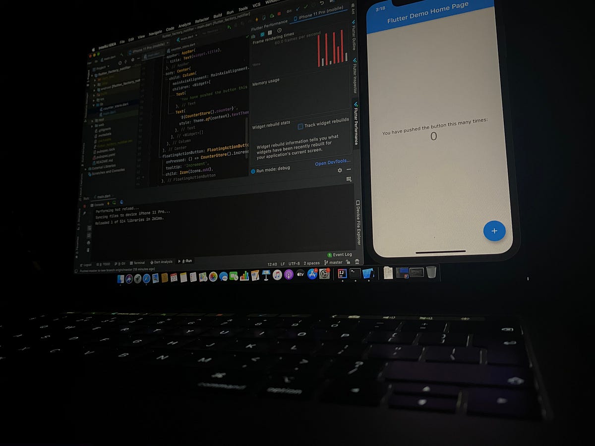 Flutter — Notifier + Factory: A cleaner variation of setState() | by Waleed Arshad | CodeChai ...