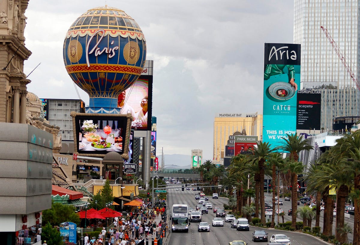 Aria Electronic Board Undergoes Reboot - Vegas Buffets and Pools - Medium