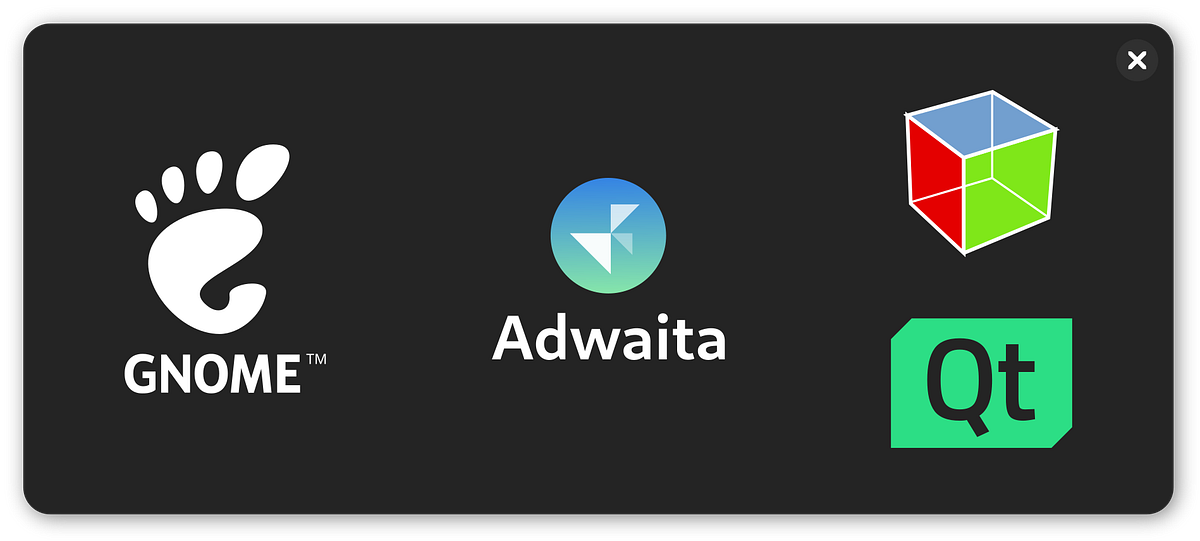 Membuat Tampilan Aplikasi GTK dan QT Seragam di GNOME 45 | by Muhammad Hasan Firdaus | Medium